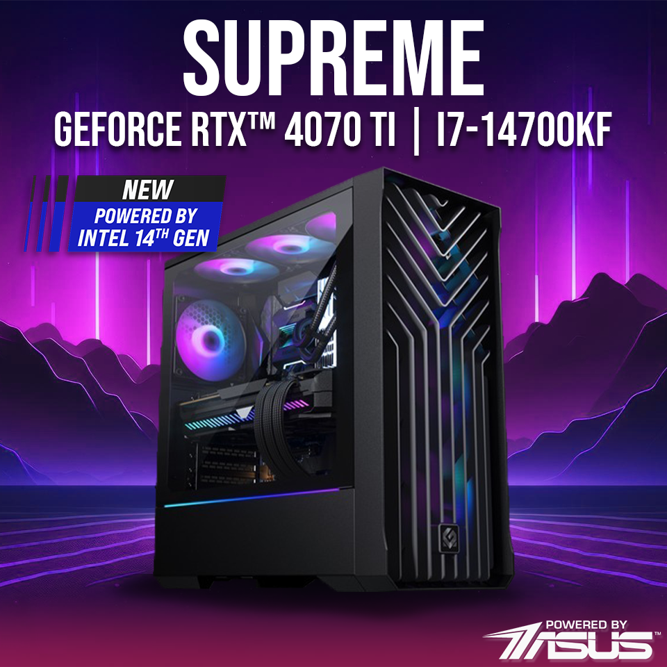 SUPREME S13 | RTX 4070 Ti | I7-14700KF - INVADER PC