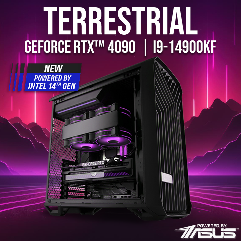 TERRESTRIAL T08 | RTX 4090 | i9-14900KF - INVADER PC