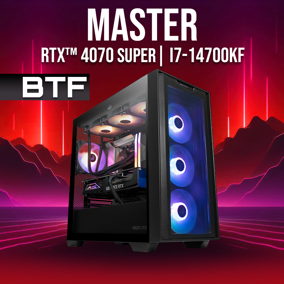 MASTER M31 | RTX 4070 SUPER | i7-14700KF - INVADER PC
