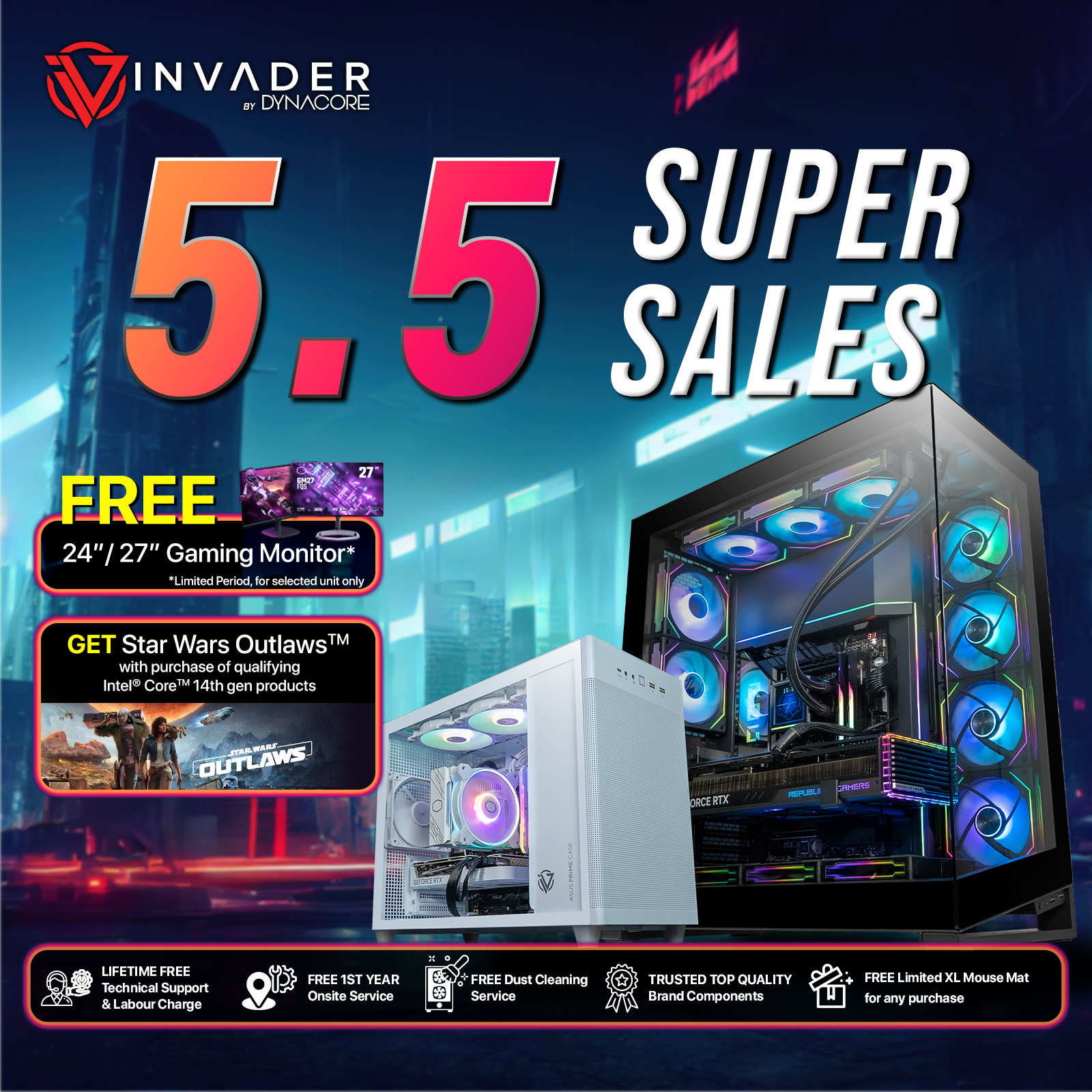 Ready-to-Ship / Promotions Archives - INVADER PC