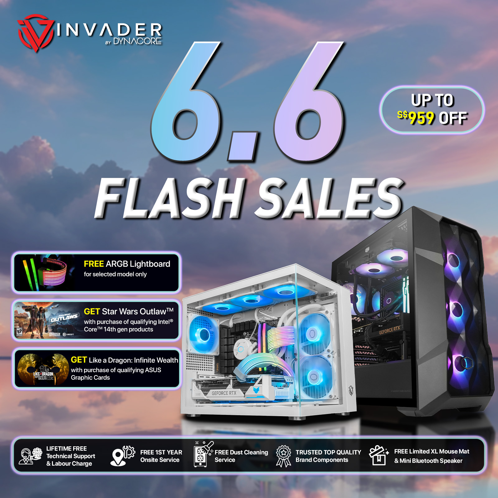 INVADER PC - Custom PCs for Gaming & Workstations