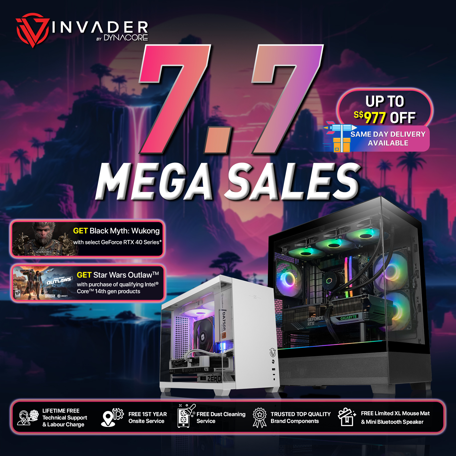 INVADER PC - Custom PCs for Gaming & Workstations
