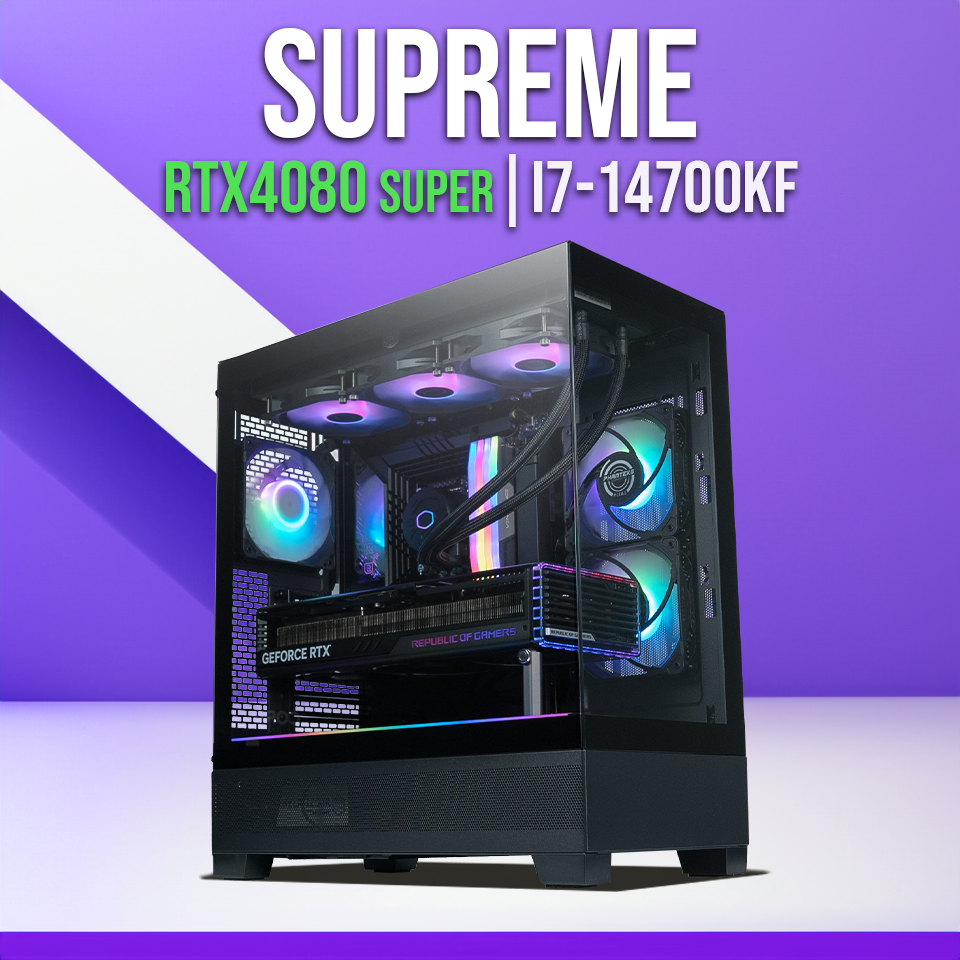 SUPREME S13 | RTX 4080 SUPER | i7-14700KF - INVADER PC