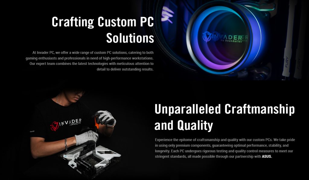 Powered by ASUS - INVADER PC
