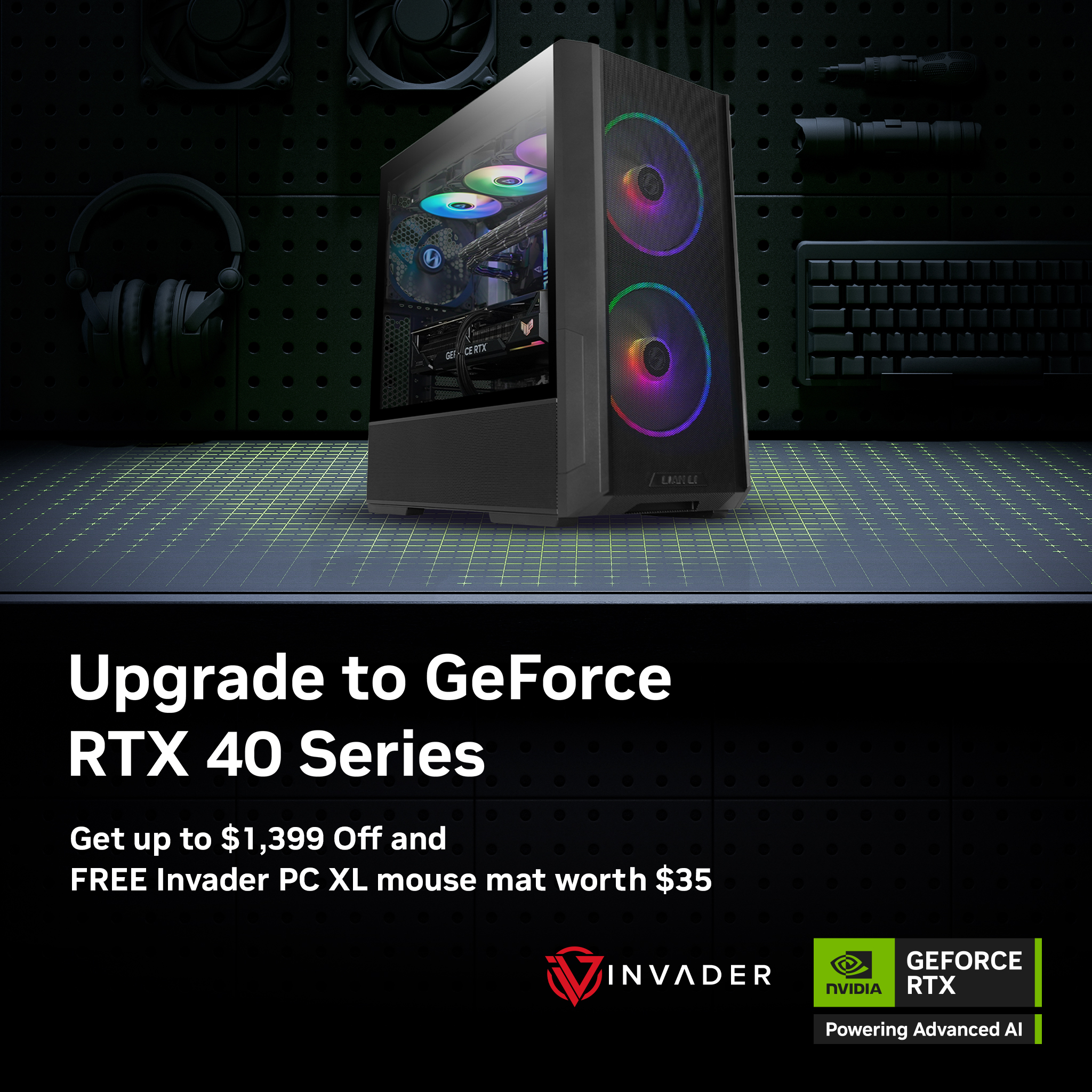 INVADER PC - Custom PCs for Gaming & Workstations