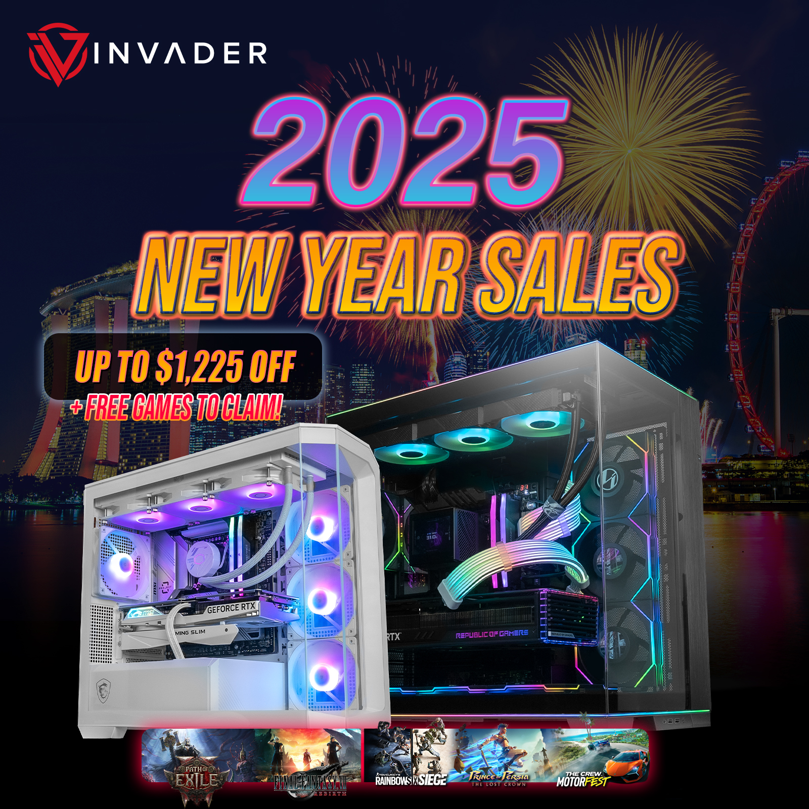 Ready-to-Ship / Promotions Archives - INVADER PC