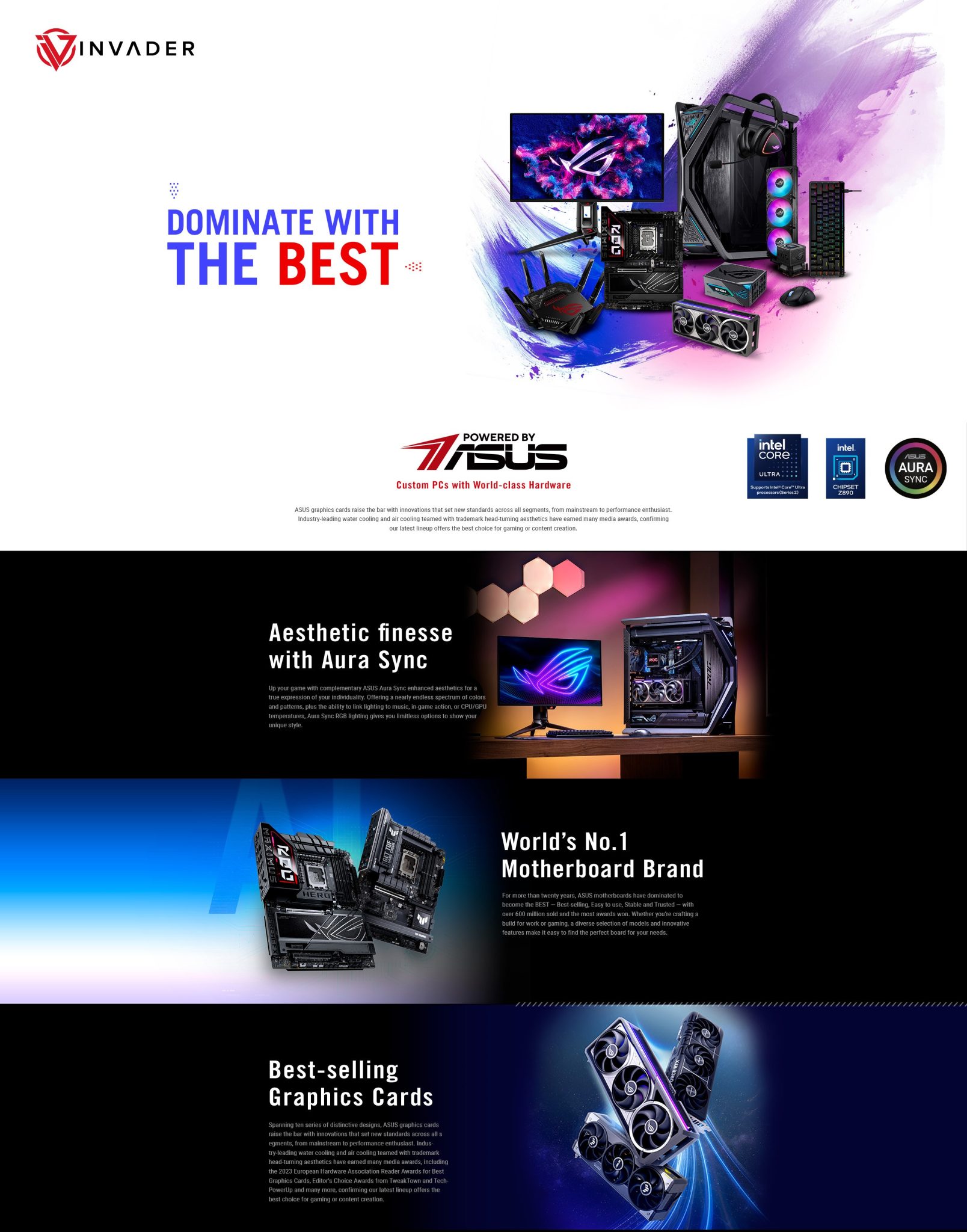 Powered by ASUS - INVADER PC